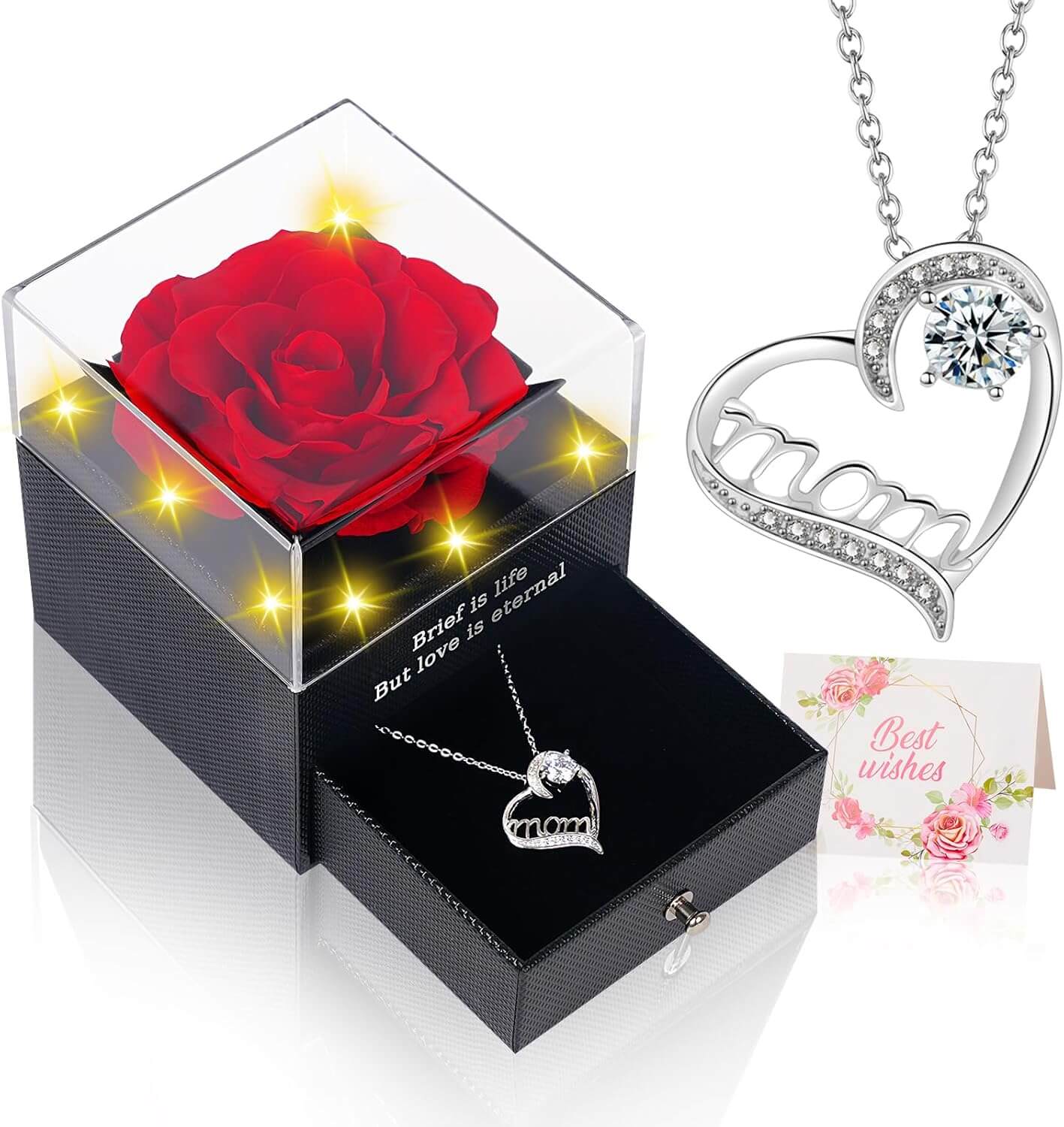Die LED Infinity Rose: Eine Ewige Rose, die Verzaubert
